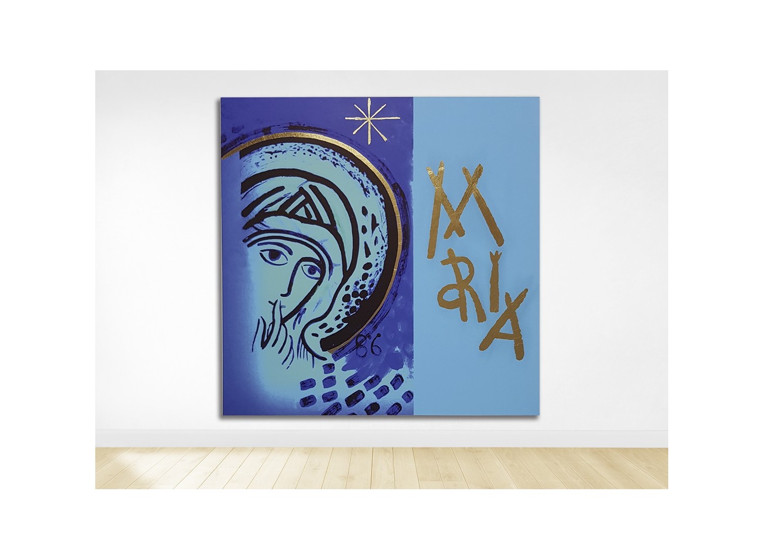 icono virgen del silencio kiko arguello camino neocatecumenal Tamaño ...