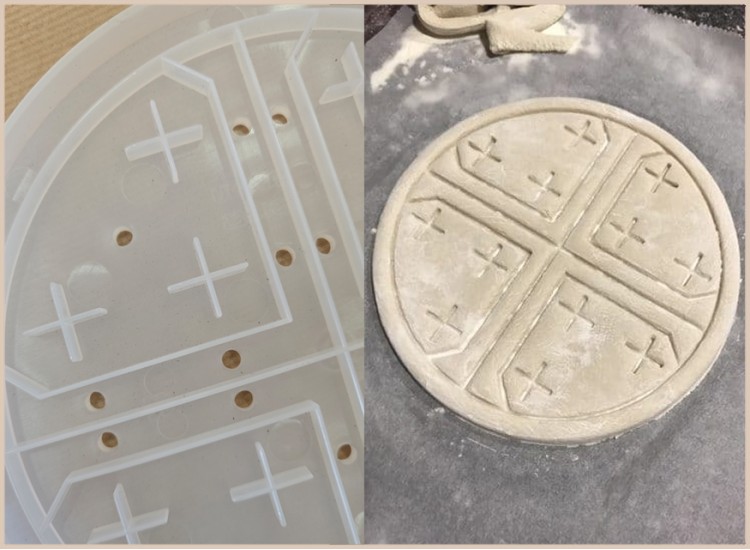 Molde pan eucaristía camino neocatecumenal eucaristico neo catechumenal way